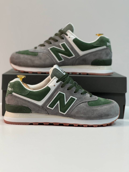 Маломерит Мужской New Balance Замша, размер 43 R (средняя) Лето Шнурки ...