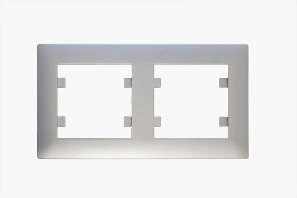 Рамка 2-м Karea RIZZ STAR сер. Makel 88065702 купить на OZON по низкой цене (2608334883)