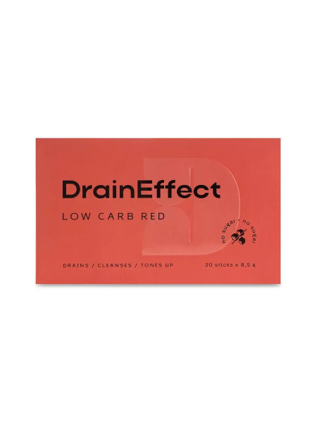 Draineffect RED Low Carb Дрейнэффект RED низкоуглеводный купить на OZON по низкой цене (2309966490)