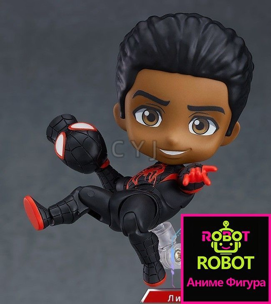GSC Аниме Фигура/NENDOROID #1180-DX SPIDER-MAN: INTO THE SPIDER-VERSE Miles Morales DX/ купить ...