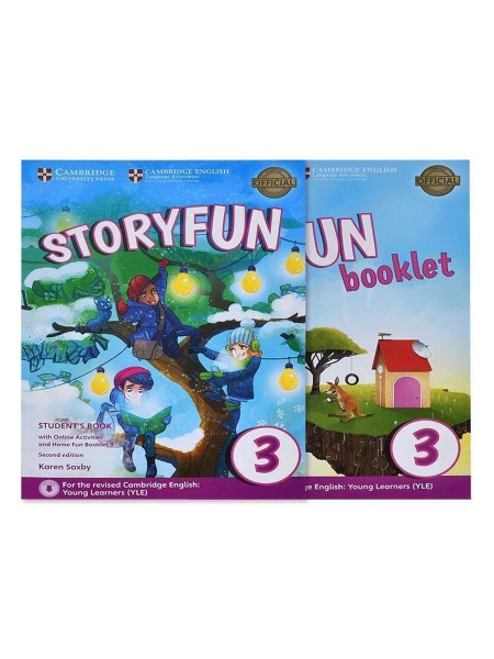 Storyfun 3 - 2nd edition (Student's book + Home fun booklet 3) Саксби ...