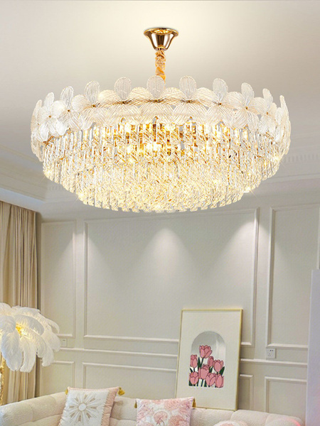 Люстра, E14, LED, 118 Вт купить на OZON по низкой цене (2871487251)