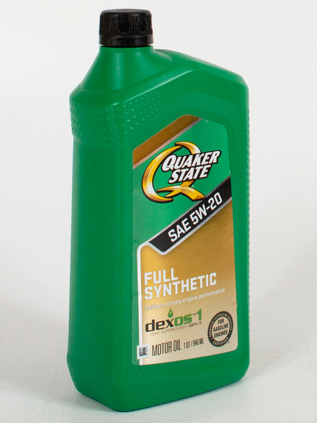 Масло моторное Quaker state 5W-20 Синтетическое 0.95 л 550046211 купить ...