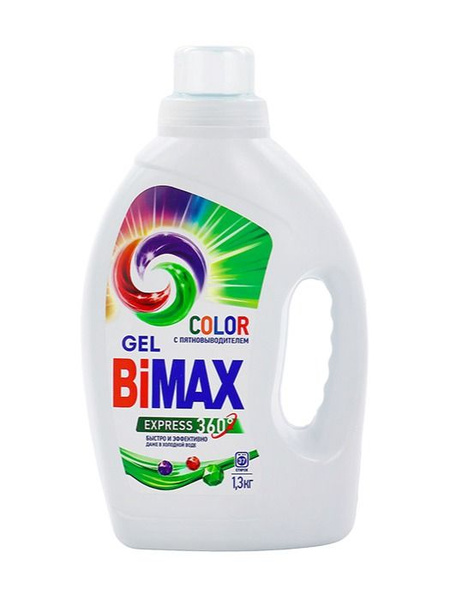 Гель для стирки BIMAX (БИМАКС) Color 1.3л купить на OZON по низкой цене ...