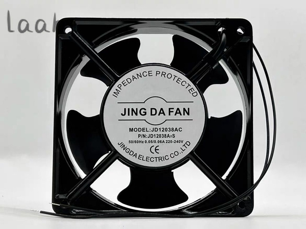 новый JING DA FAN JD12038AC 12CM 220V вентилятор 12038 осевой ...