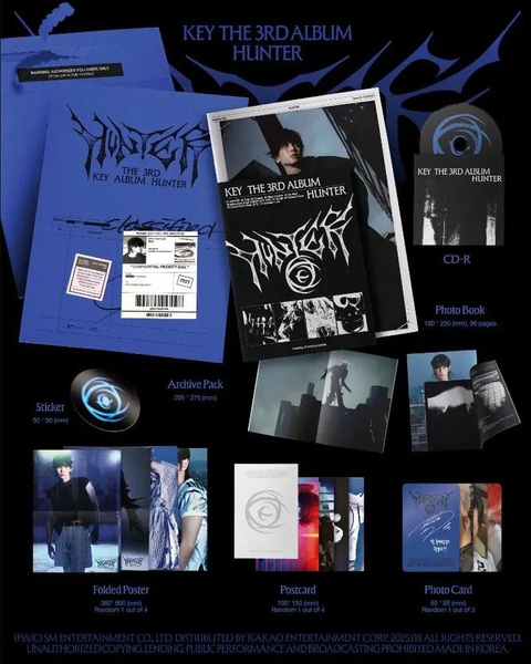 Бестселлер KEY SHINee 3rd Album HUNTER купить на OZON по низкой цене ...