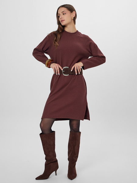 Платье Женский Mark Formelle красный Трикотаж, размер 46 купить c доставкой на OZON по низкой ...