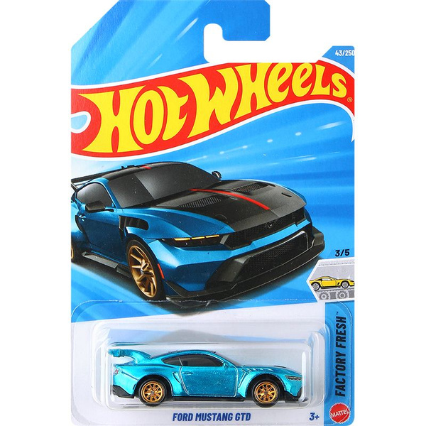 Машинка Mattel HOT WHEELS Super Treasure Hunt 1/64 FORD MUSTANG GTD STH ...