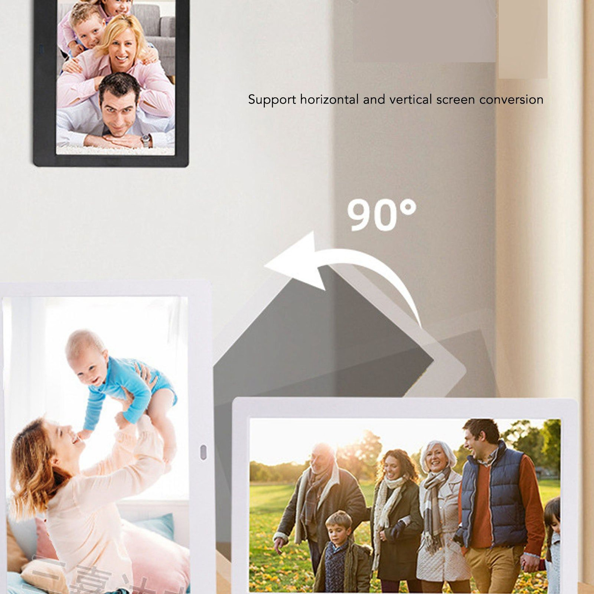 10 Inch Digital Photo Frame, Удобный обмен контентом и простая ...