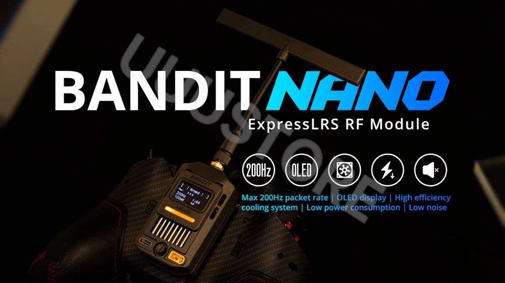 Радиочастотный модуль Radiomaster Bandit Nano 915 мГц ExpressLRS ELRS ...