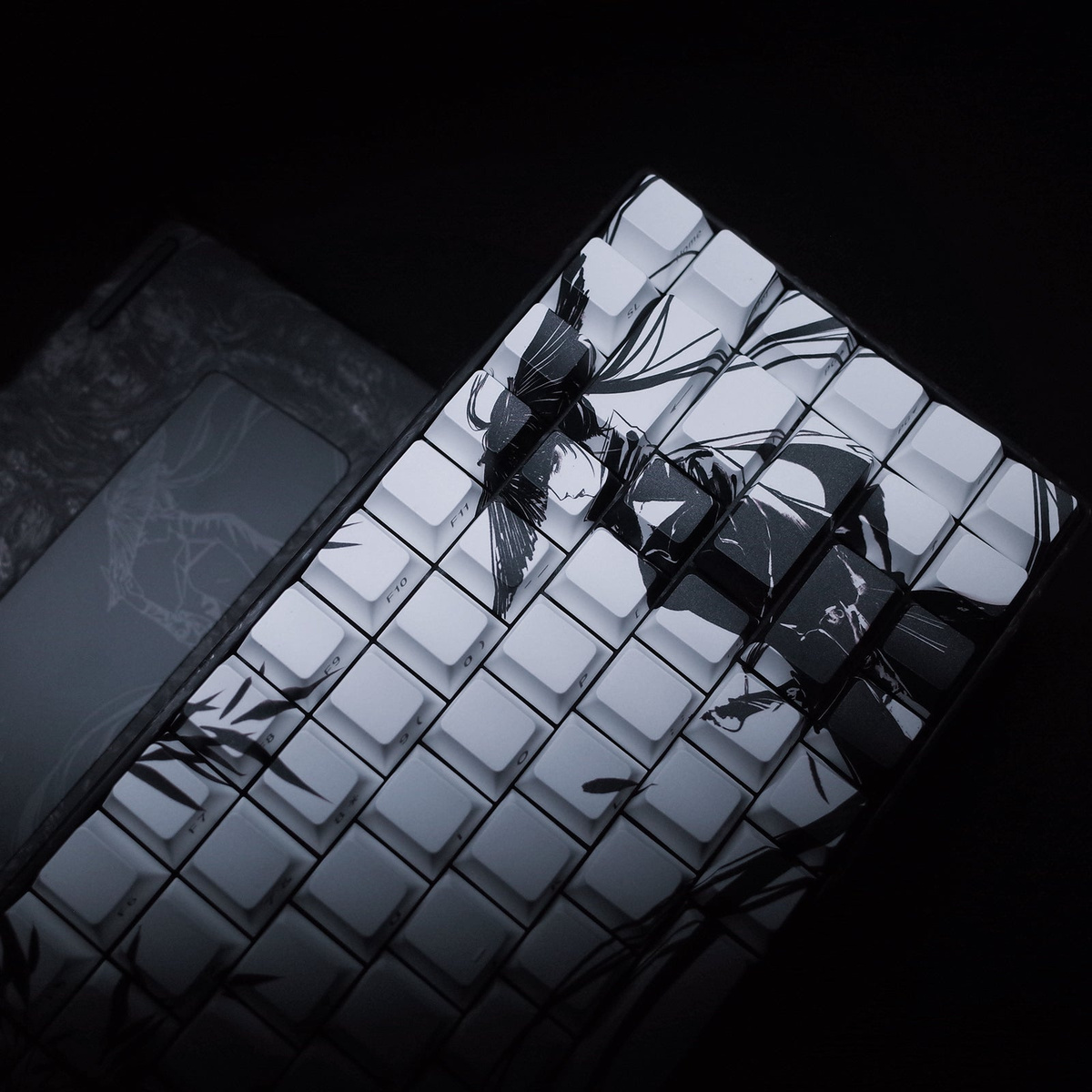 WLMOUSE YING 75 Клавиатура из кованого углеродного волокна, Shadow Switch (TTC), Белая купить на ...