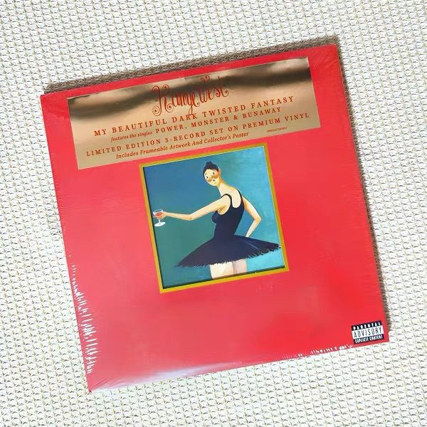 Музыкальный альбом Kanye West My Beautiful Dark Twisted Fantasy (3LP ...