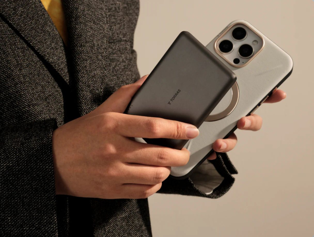 Чехол TORRAS Ostand Q3 VegSkin для iPhone 16 Pro, мягкий на ощупь, вращающееся на 360 магнитное ...