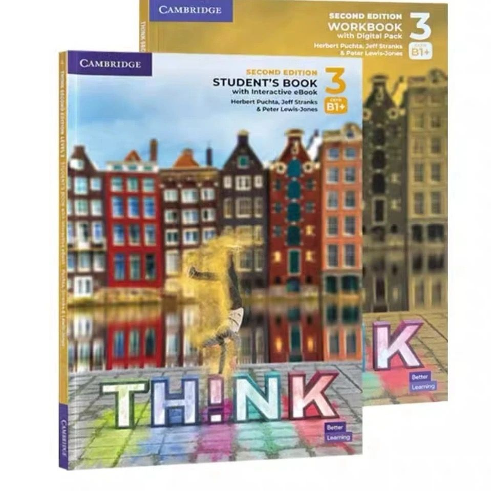Think. Level 3. B1+. Second Edition.Students Book + Workbook / Учебник ...