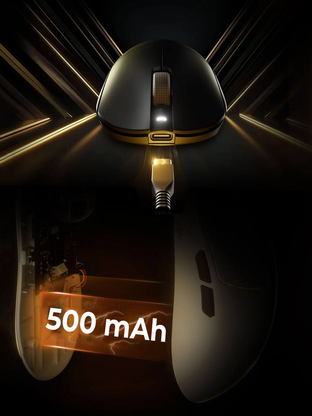 Игровая мышь беспроводная VGN беспроводная f2 , черный матовый купить c ...