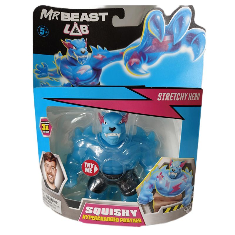 Гуджитсу Игрушка Moose Mr Beast lab Stretchy Hero-Squishy Hypercharged ...