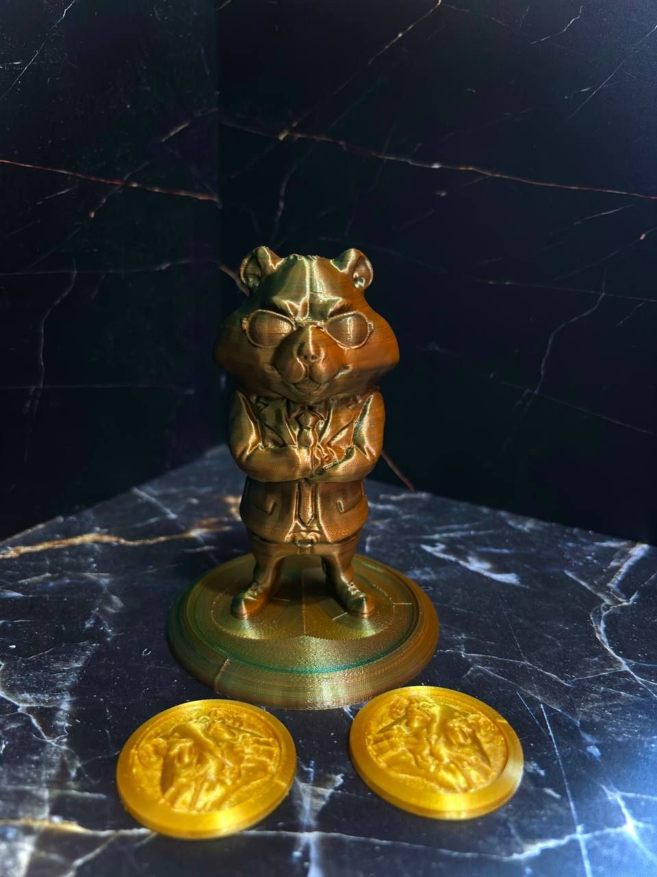 Фигурка Grandmaster Hamster Kombat купить на OZON по низкой цене ...