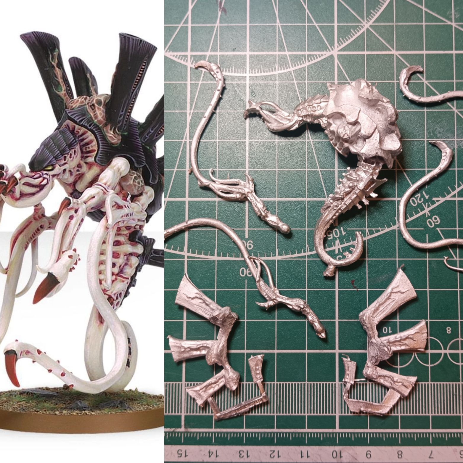 Tyranid Venomthrope 5ed Warhammer миниатюра металл купить на OZON по ...
