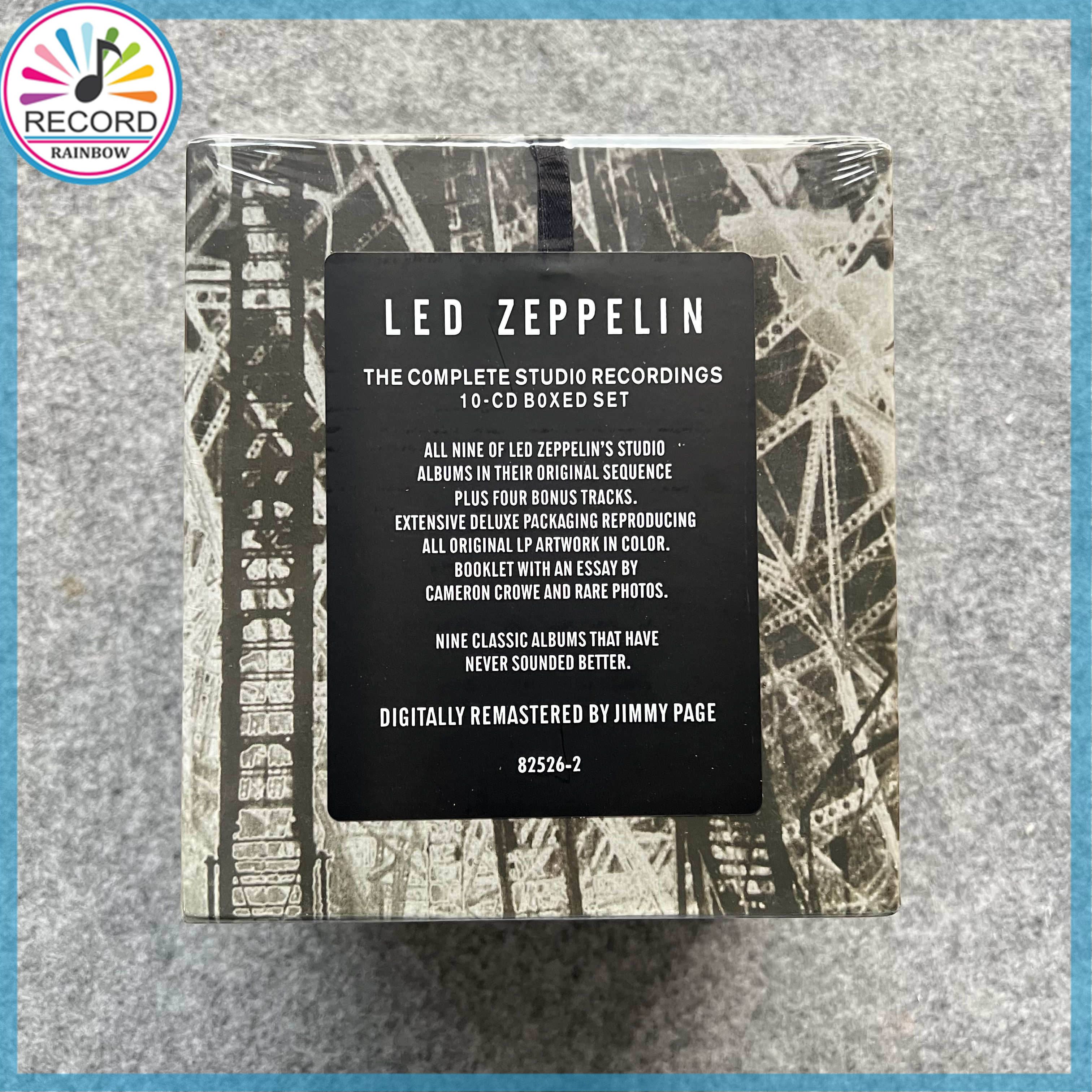 Led Zeppelin The Complete Studio Recordings 10CD Совершенно новый ...
