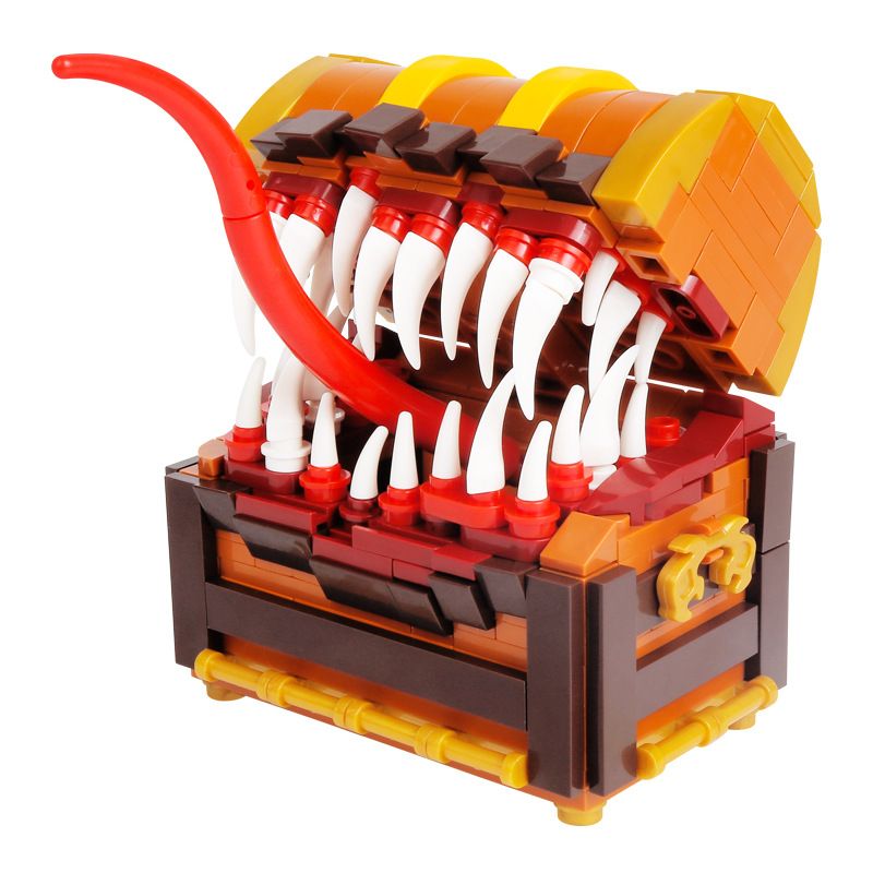 игрушки из строительных блоко,MOC Pirate Mimic Chest Final Treasure ...