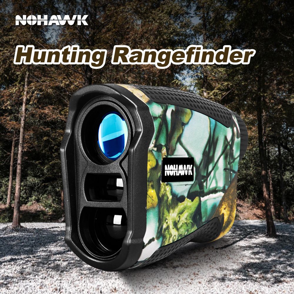 NOHAWK Многофункциональный дальномер 1000 м, монокуляр с 6-кратным ...