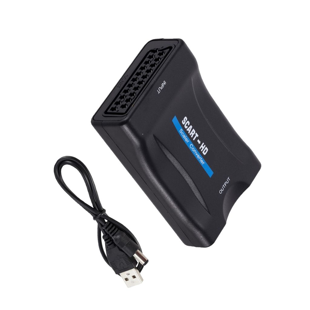 SCART-HDMI адаптер + USB кабель питания купить на OZON по низкой цене ...