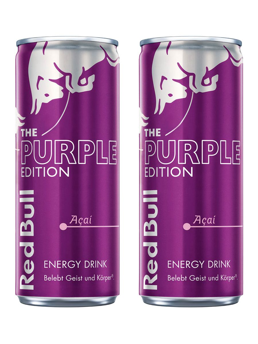 Red Bull Purple Edition ягоды асаи 2 банки по 250 мл Германия купить на ...