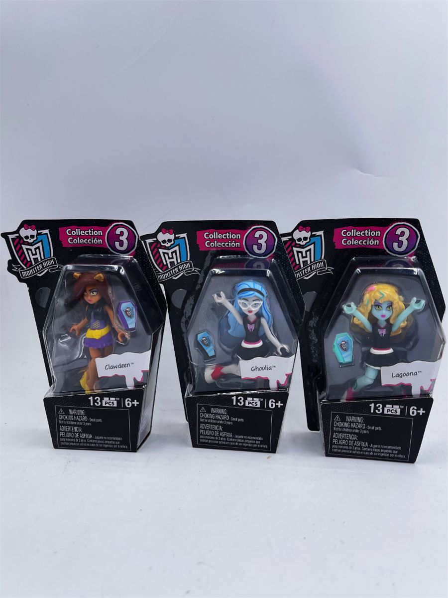 Monster High Мегаблокс Вурдалаки. Серия 3: набор из 3 коллекционных ...