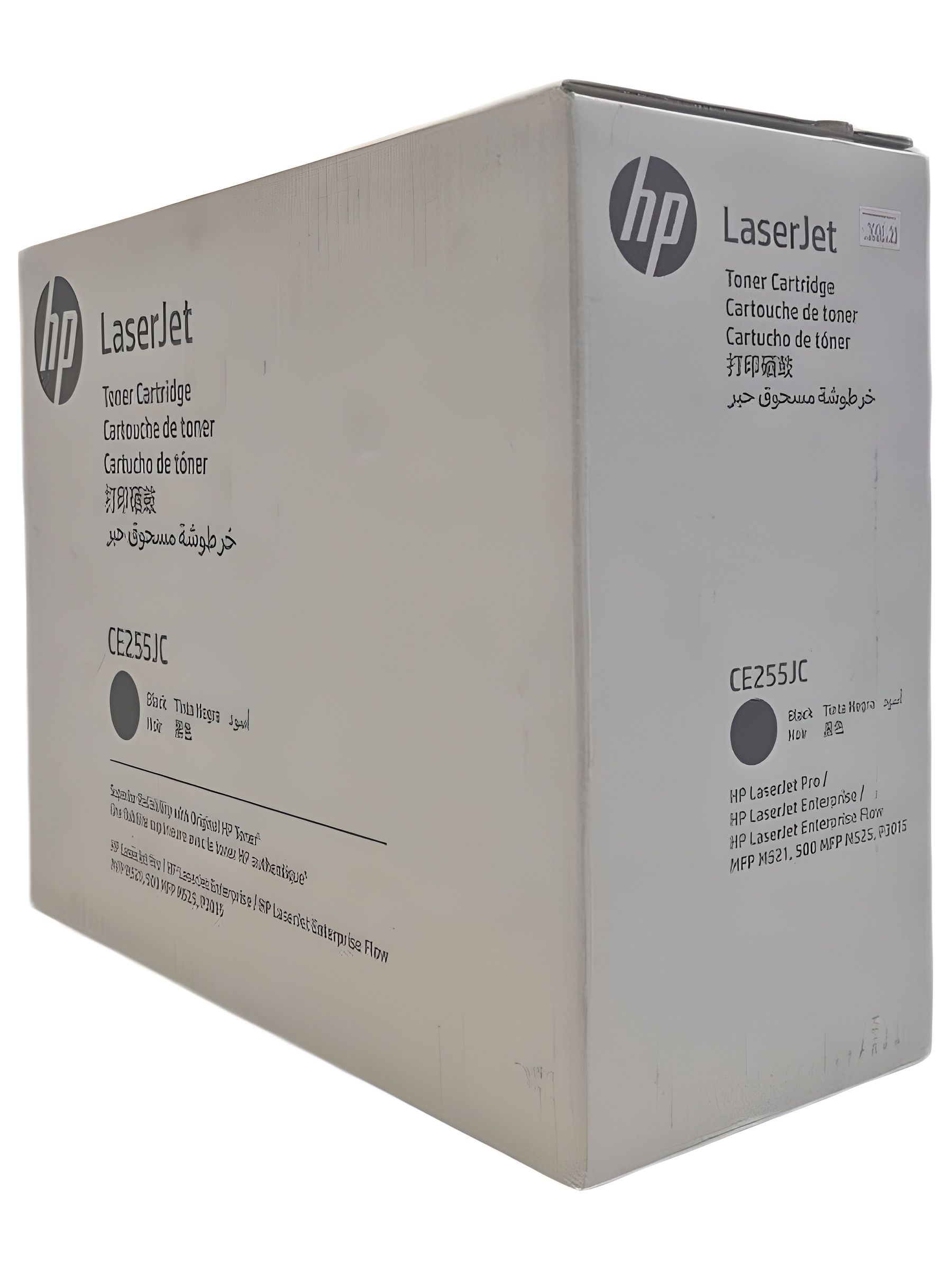 Картридж HP Тонер-картридж CE255JC (55J) оригинальный, черный (14 500 ...