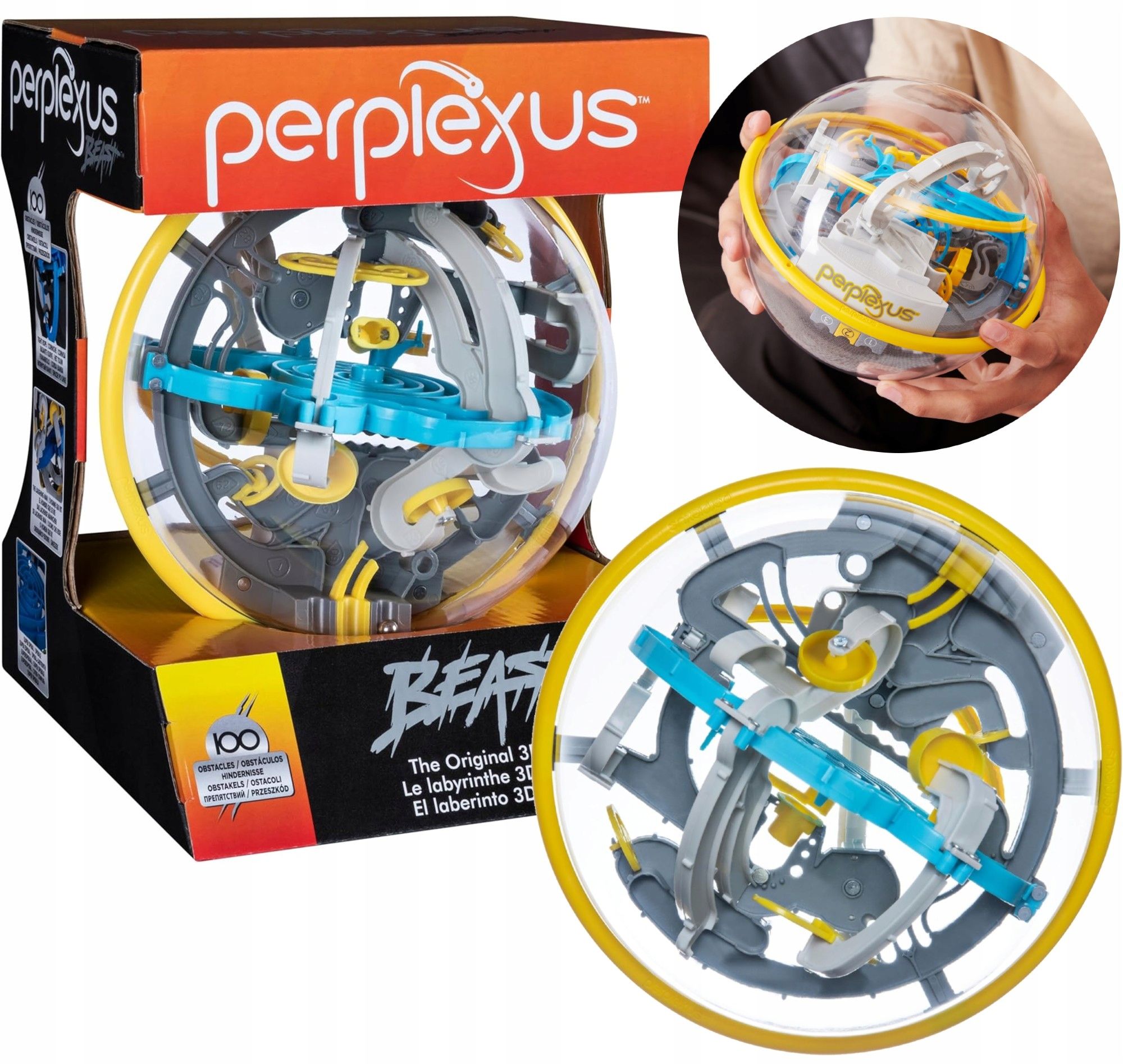 Игровой набор Spin Master Perplexus - Аркадная Игра Лабиринт Beast Ball ...