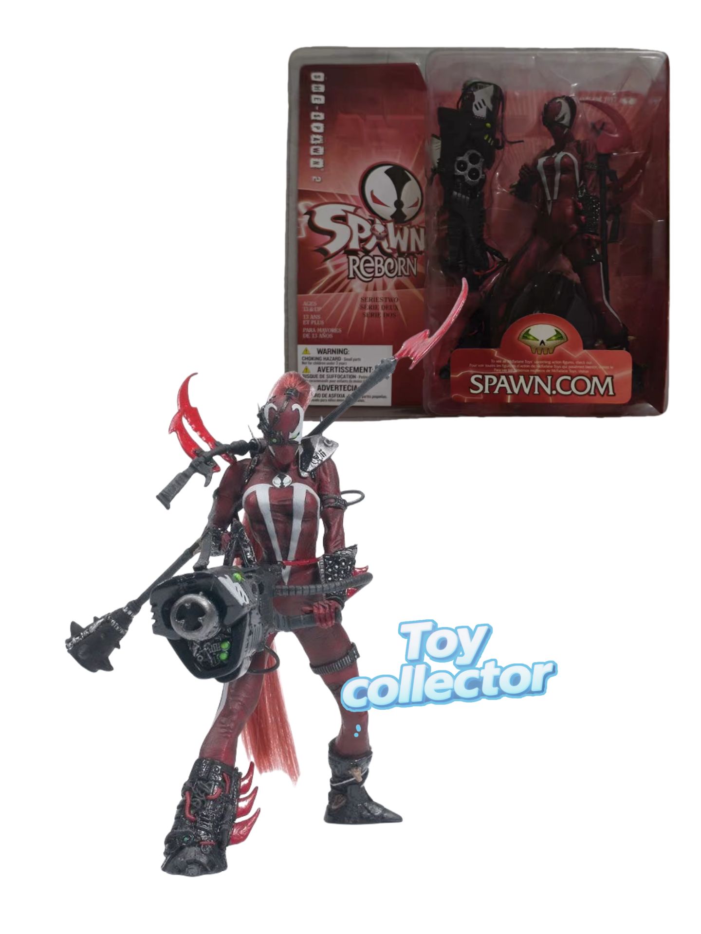 игрушки McFarlane Rebirth Man Rebirth Series 2nd Generation SHE-SPAWN 2 ...