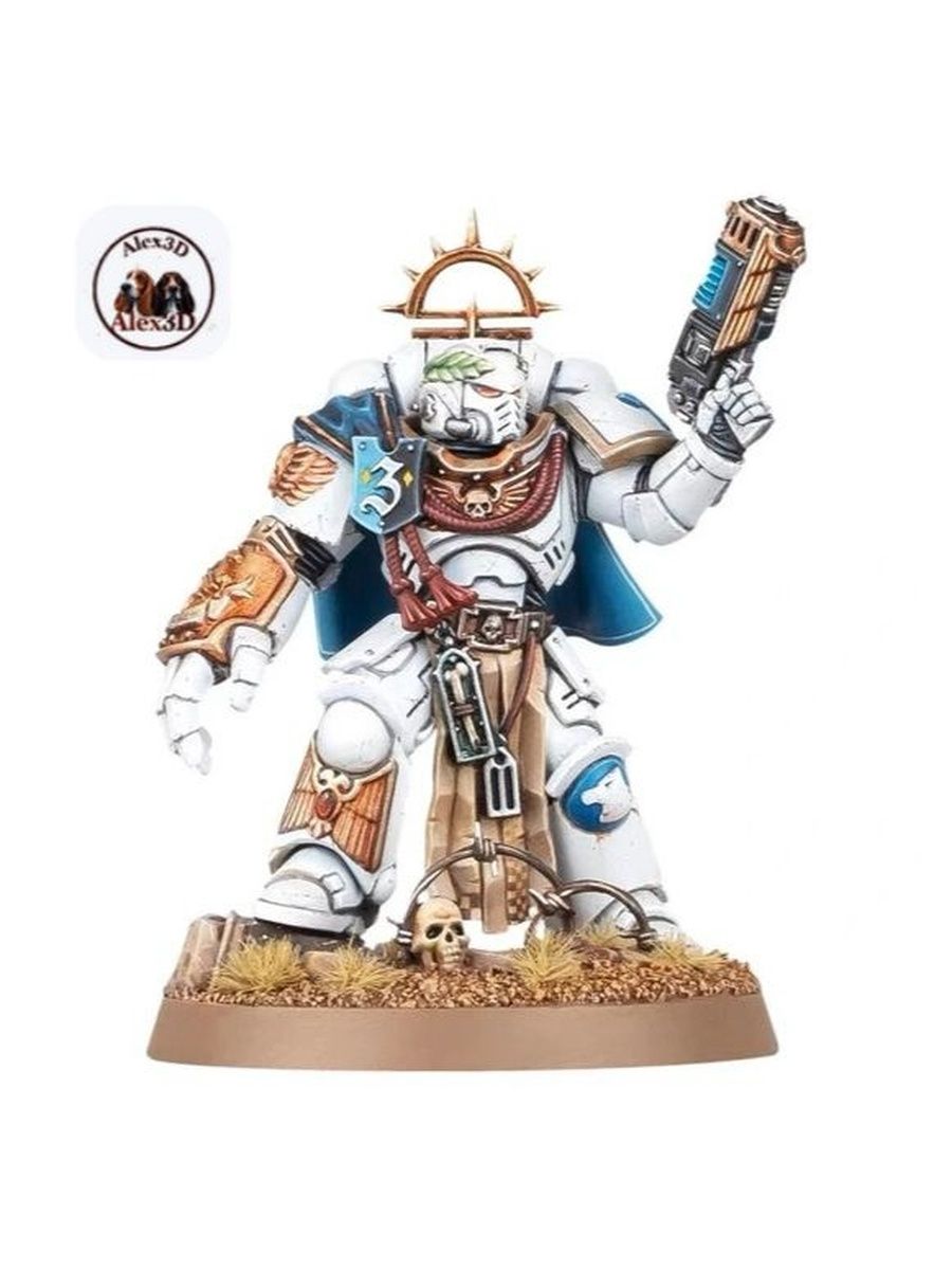 Миниатюра Warhammer 40000. Captain Messinius. Капитан Мессиниус. купить ...