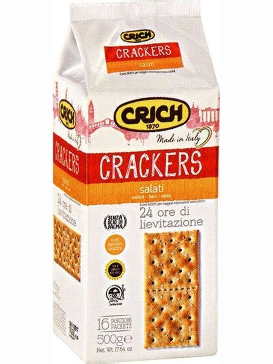 Крекер Crich Crackers Соленый, 500г купить на OZON по низкой цене ...