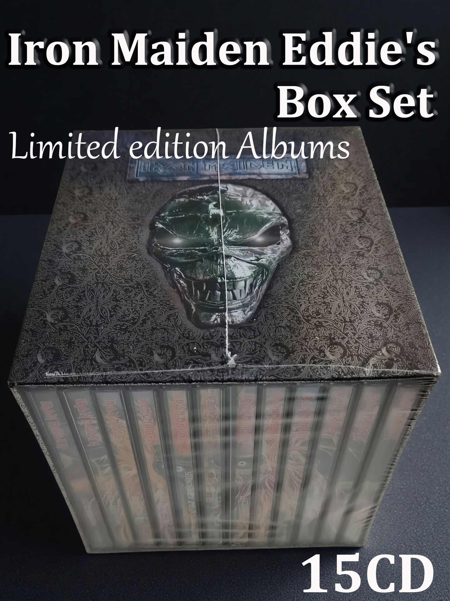 Iron Maiden Eddie's Box Set 15 CD,Limited edition Albums music ...
