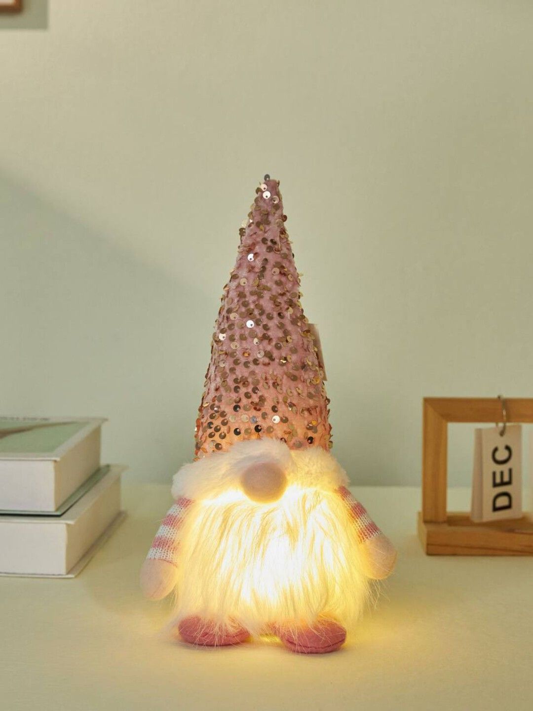 Украшение на праздник новогоднее Розовый Гномик купить c доставкой на ...