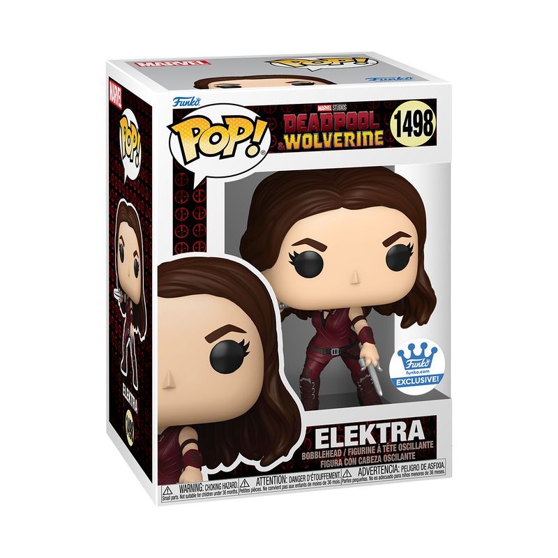 Фигурка Funko Pop! Elektra with Sai (Metallic, эксклюзив Funko-Shop ...