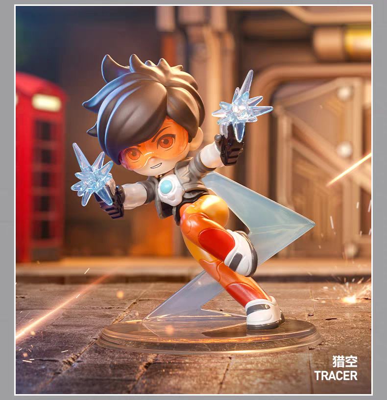 POP MART Коллекционная фигурка"OverWatch",Tracer,Lena Oxton купить на ...