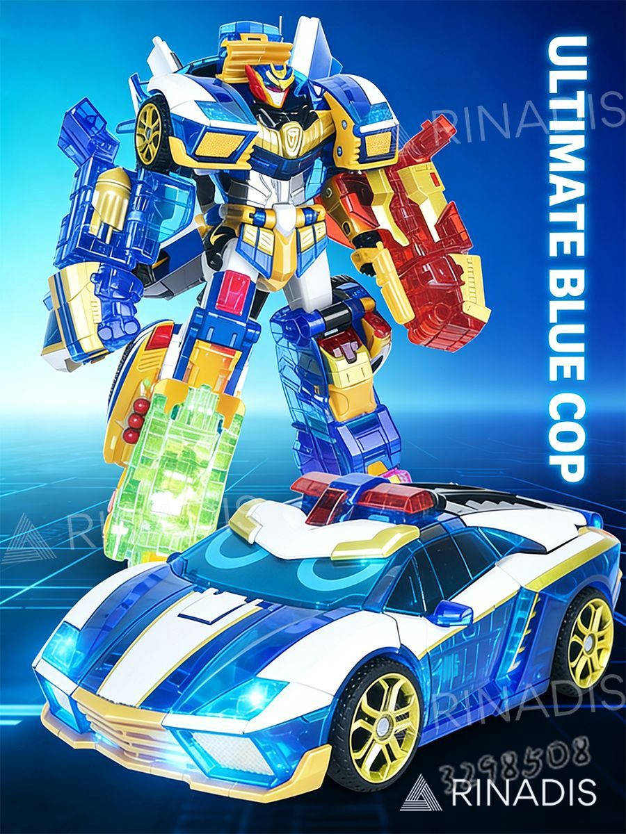 Метал Кард Бот S1 ULTIMATE BLUE COP купить на OZON по низкой цене ...