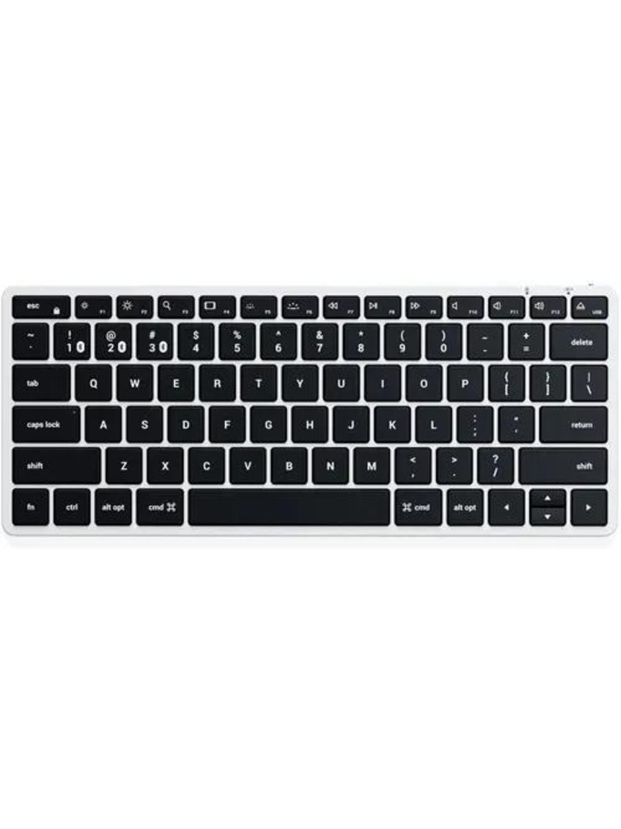 Клавиатура беспроводная Satechi Slim X1 Bluetooth Backlit Keyboard ...