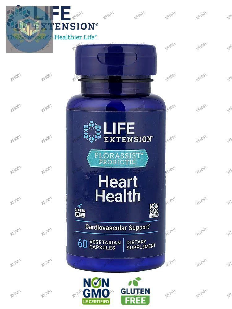Life Extension, FLORASSIST Пробиотическая поддержка здоровья сердца ...