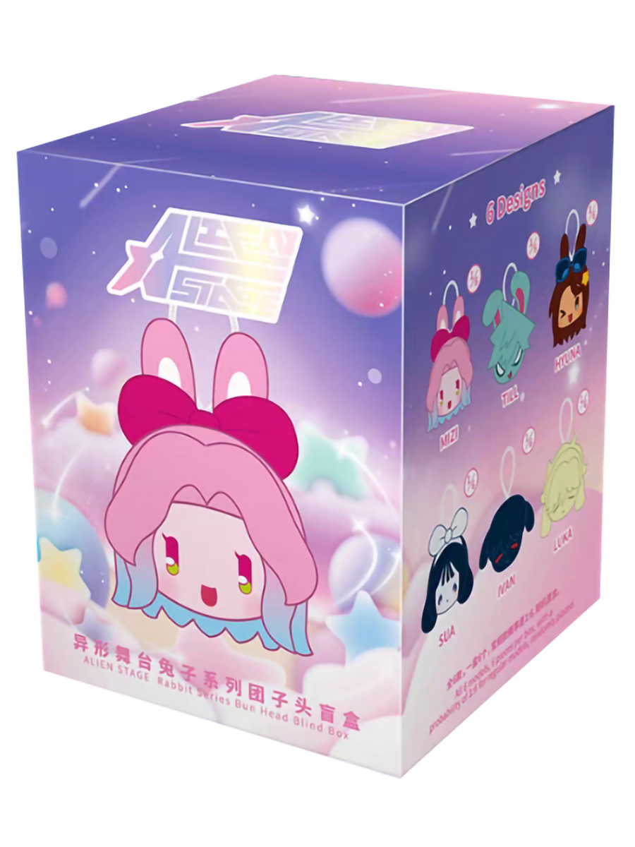 Фигурка плюшевая Alien Stage Rabbit Series Round Head Blind Box 1 шт ...