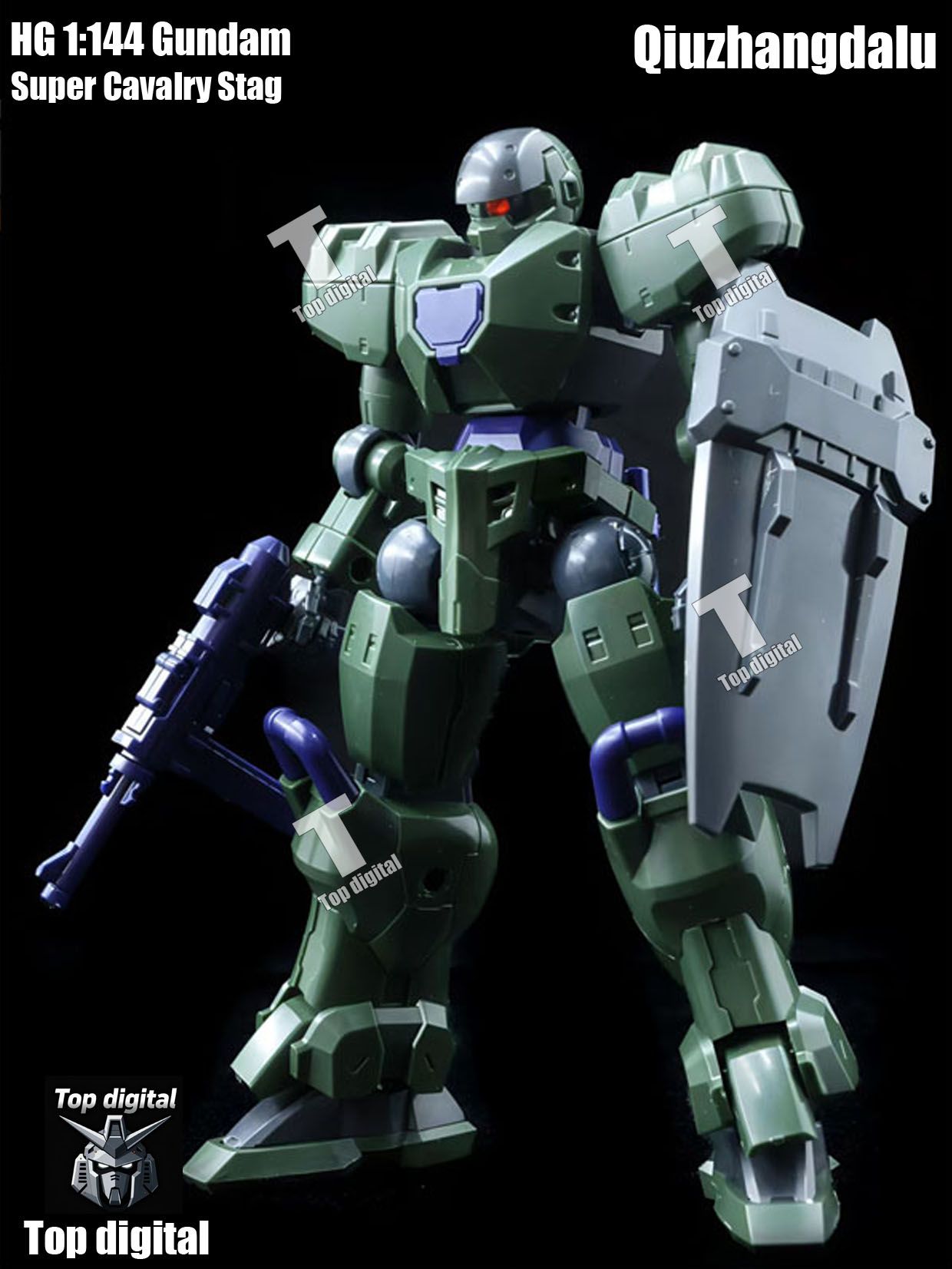 Соберите сверхдинамичную кавалерийскую модель HG1:144 Gundam Super ...