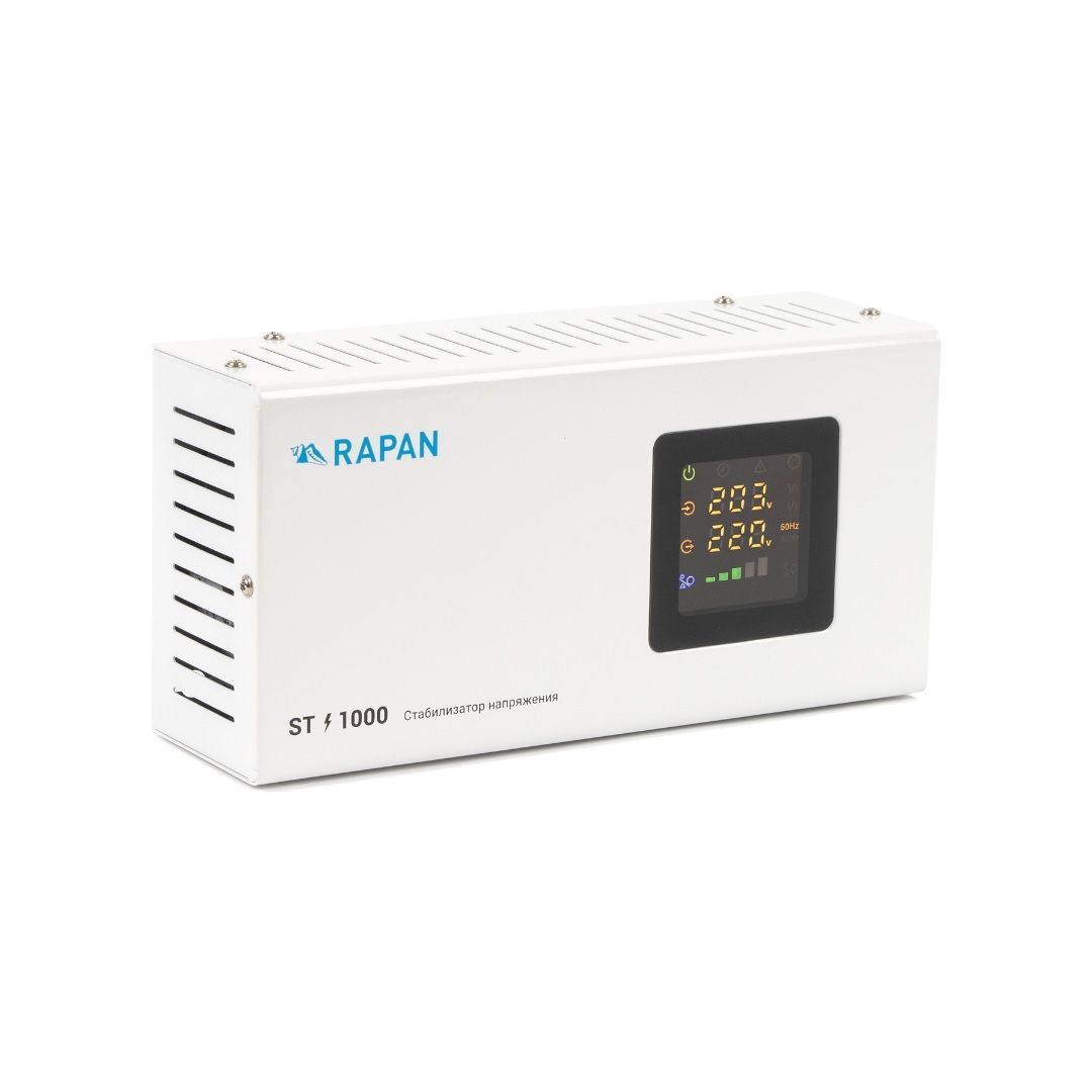 Стабилизатор напряжения RAPAN ST-1000 1000ВА, 8900 купить на OZON по ...