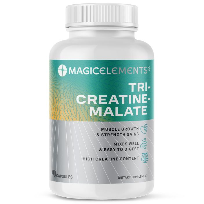 Три-креатин малат Magic Elements TRI-Creatine-Malate - 90 капсул - купить с доставкой по ...