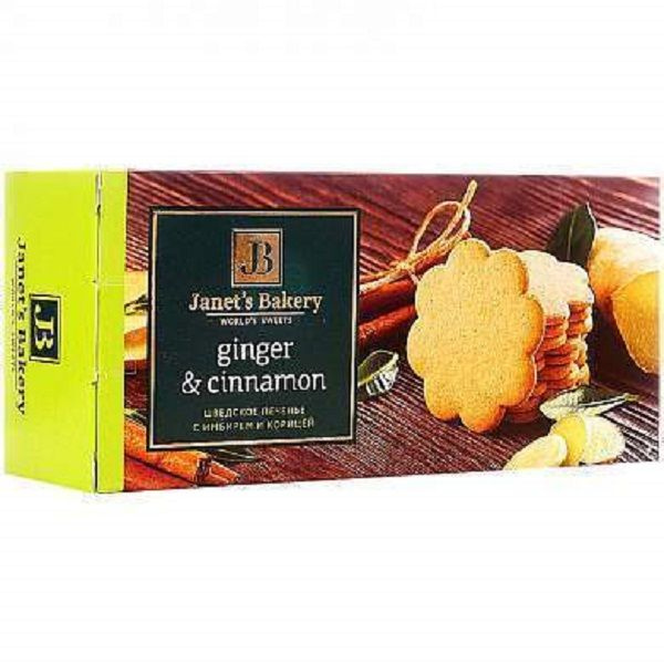 Печенье Сдобное Janets Bakery ассорти 130г*6шт. - купить с доставкой по ...