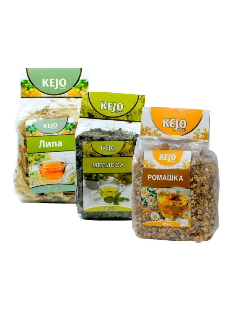 Чай KEJO Ромашка+Липа+Мелисса (100гр + 50гр + 50гр) - купить с ...