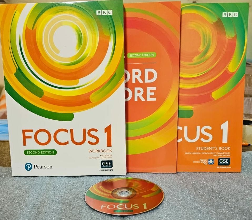 Focus 1 Полный Комплект, Student's Book + Workbook + CD - купить с ...