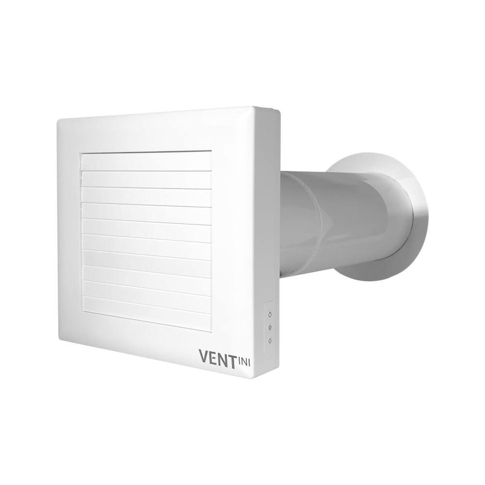 Рекуператор VENTini HRV-60 Slim WI-FI, D 125 мм, бесшумный, заслонка ...