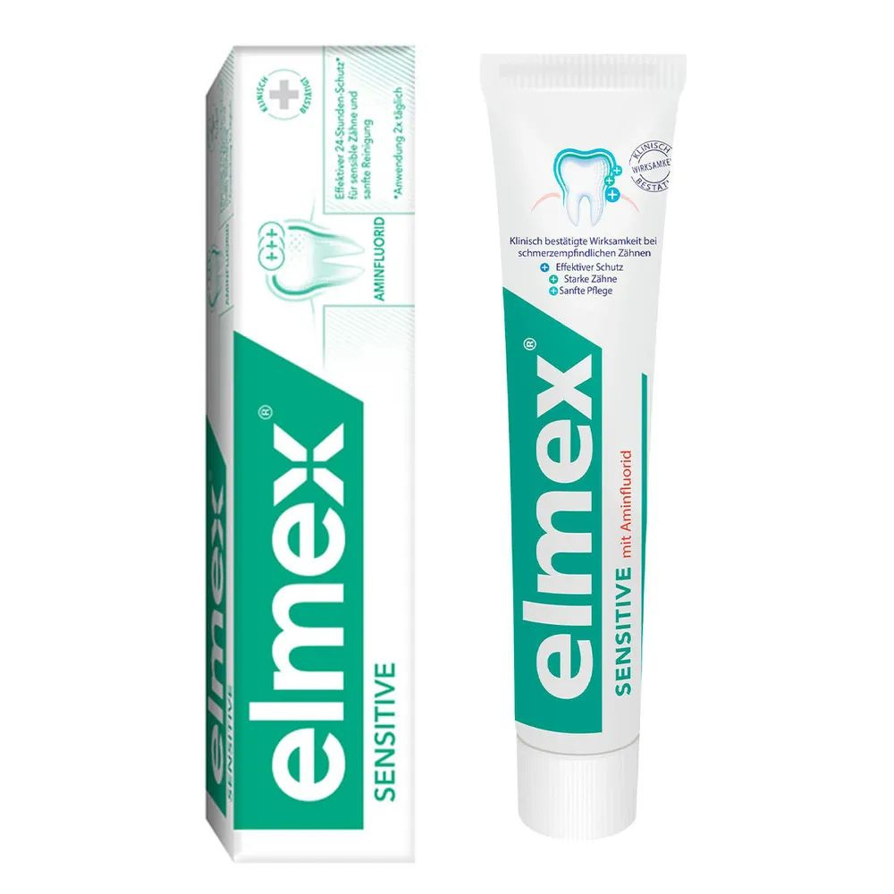 Зубная паста Колгейт Elmex Sensitive для чувствительных зубов 2 штуки ...