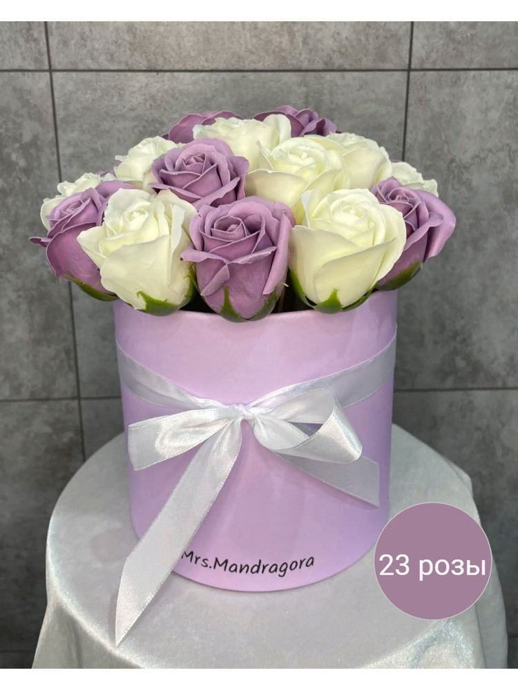 Букет из мыльных роз - купить с доставкой по выгодным ценам в интернет ...